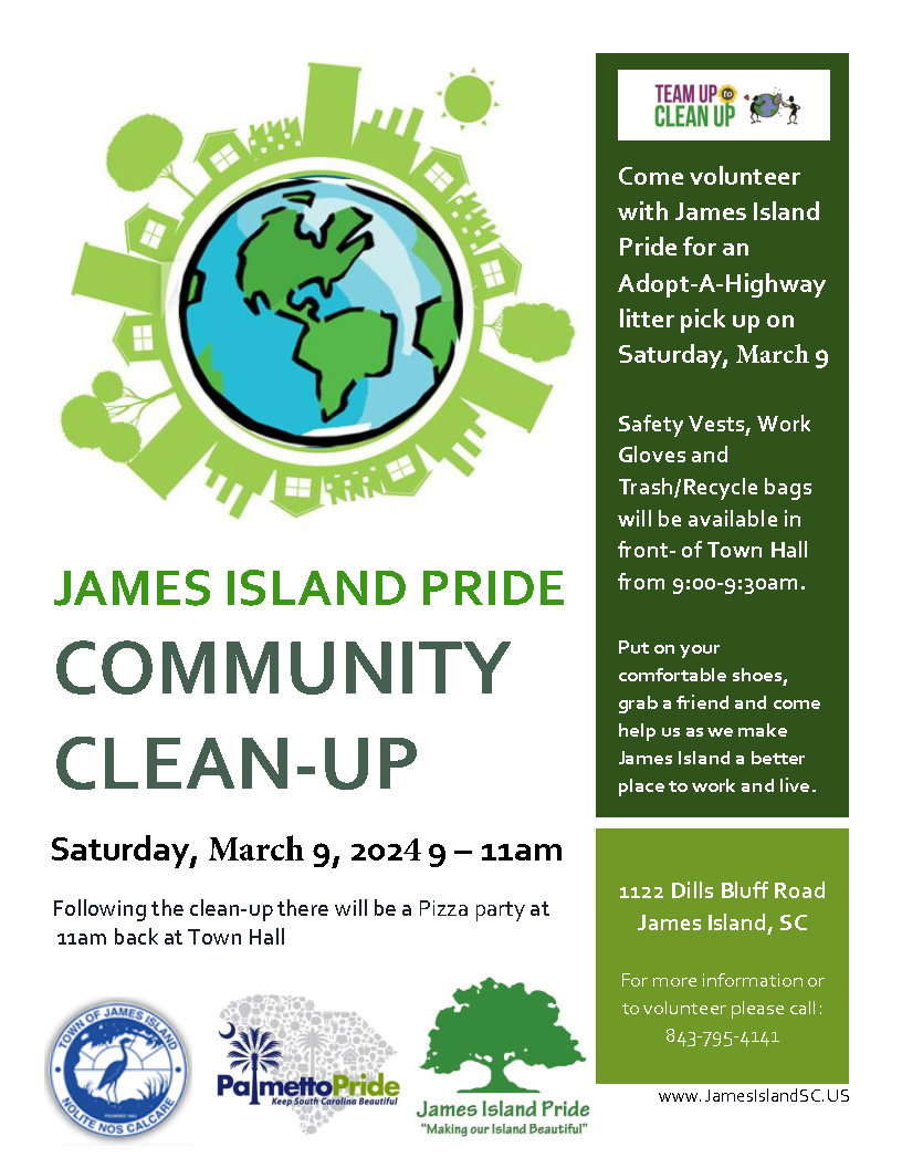 James Island Pride Community Pickup | Town of James Island, SC