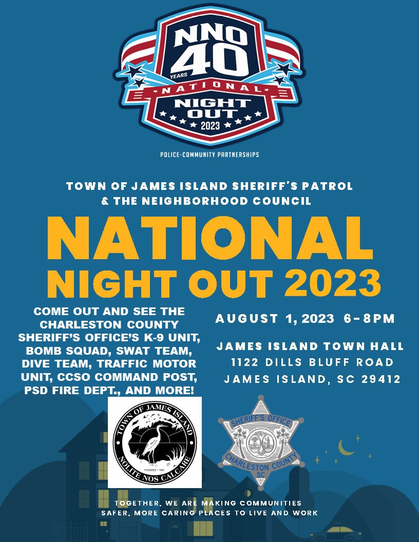 National Night Out Event | Town of James Island, SC